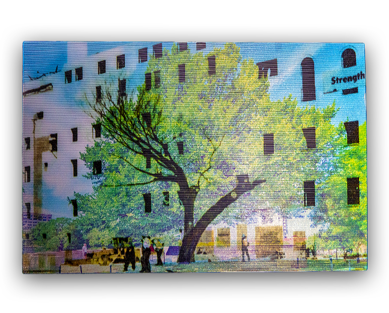 Lenticular Postcard – Memorial Store